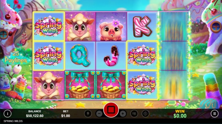 Spring Wilds : Triple 7 Casino