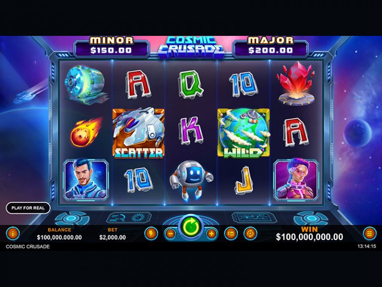 Cosmic Crusade : Triple 7 Casino